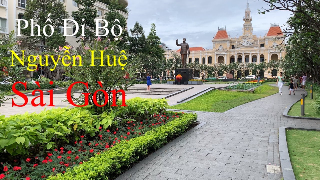 Phuc Vlog # Phố Đi Bộ Nguyễn Huệ Sài Gòn - YouTube