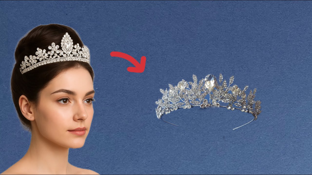 The most delicate and beautiful crown that can be made in one hour 👑 ...