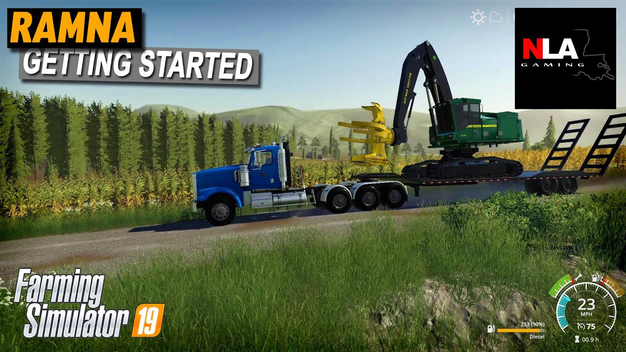 Farming Simulator 19 - Ramna - Getting Started - YouTube