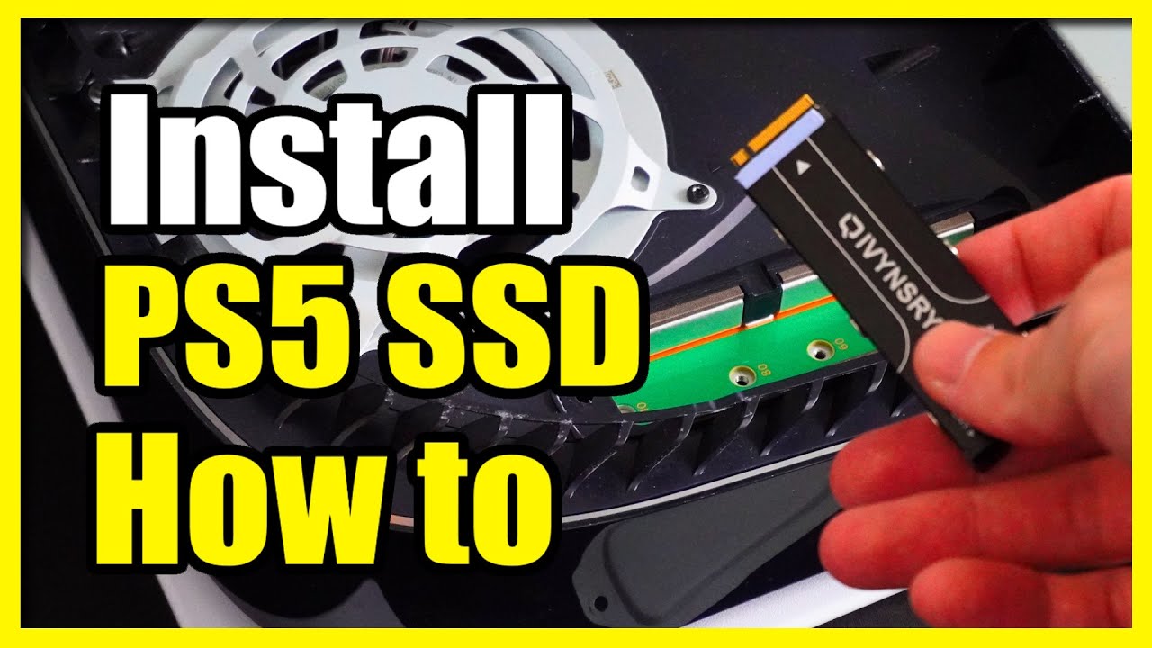 How to Install M.2 SSD on PS5 Console (Complete Tutorial) - YouTube