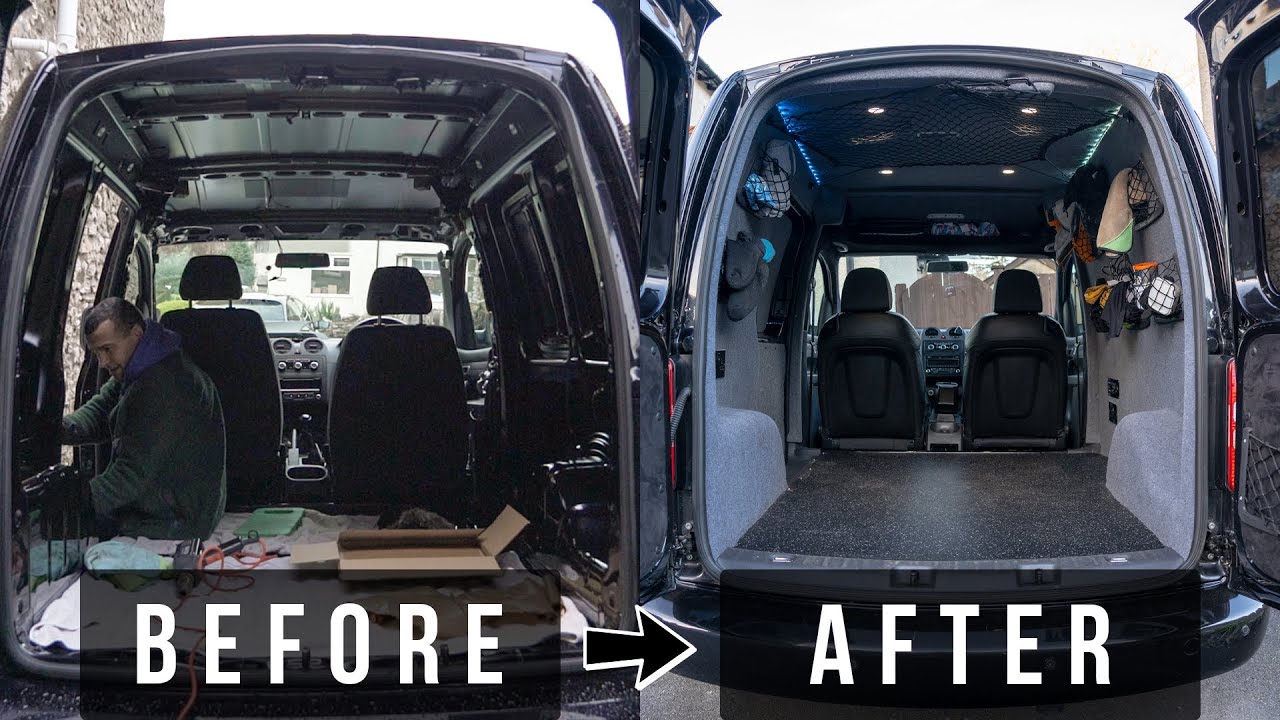 Volkswagen Caddy - Micro Camper Build! - YouTube