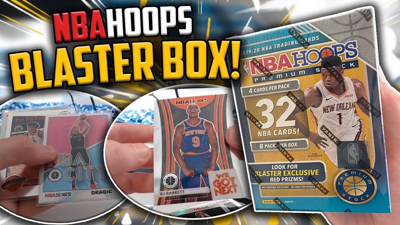 MY FIRST BASKETBALL PACK OPENING! NBA HOOPS BLASTER BOX OPENING! - YouTube