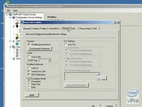 vPro Setup and Configuration Console Profile Creation v.2 - YouTube