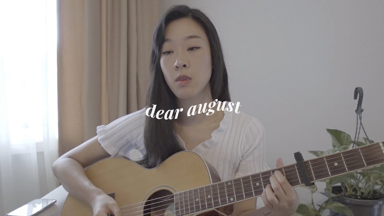 dear august · noah cyrus, PJ harding cover - YouTube