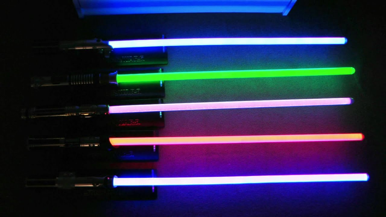 Star Wars Master Replicas Force FX lightsabers (Full HD) - YouTube