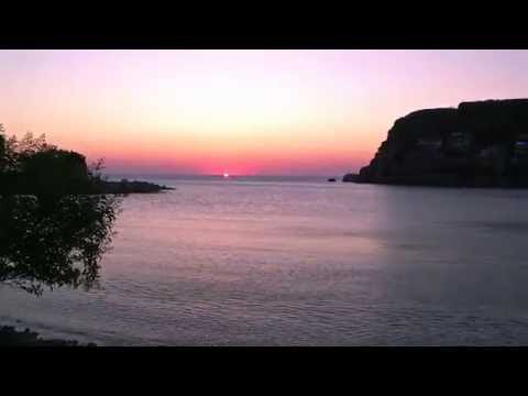 Amasra,da günes batisi