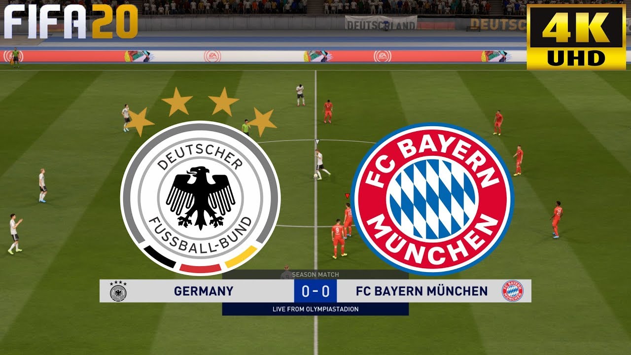 FIFA 20 | Germany vs Bayern Munchen - Online Seasons - Full Match ...