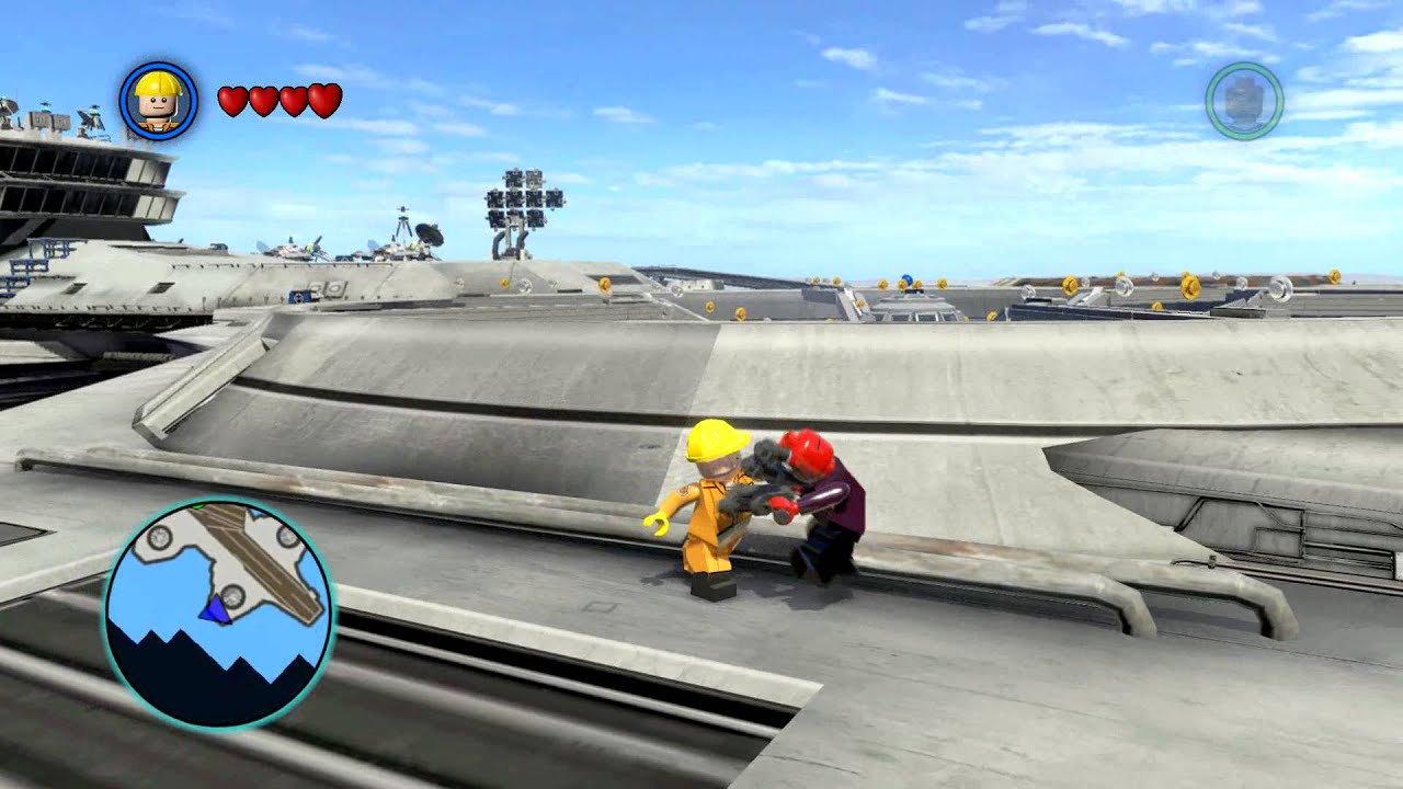 LEGO MARVEL Super Heroes - Nick Fury Kills Damage Control (1080p) - YouTube