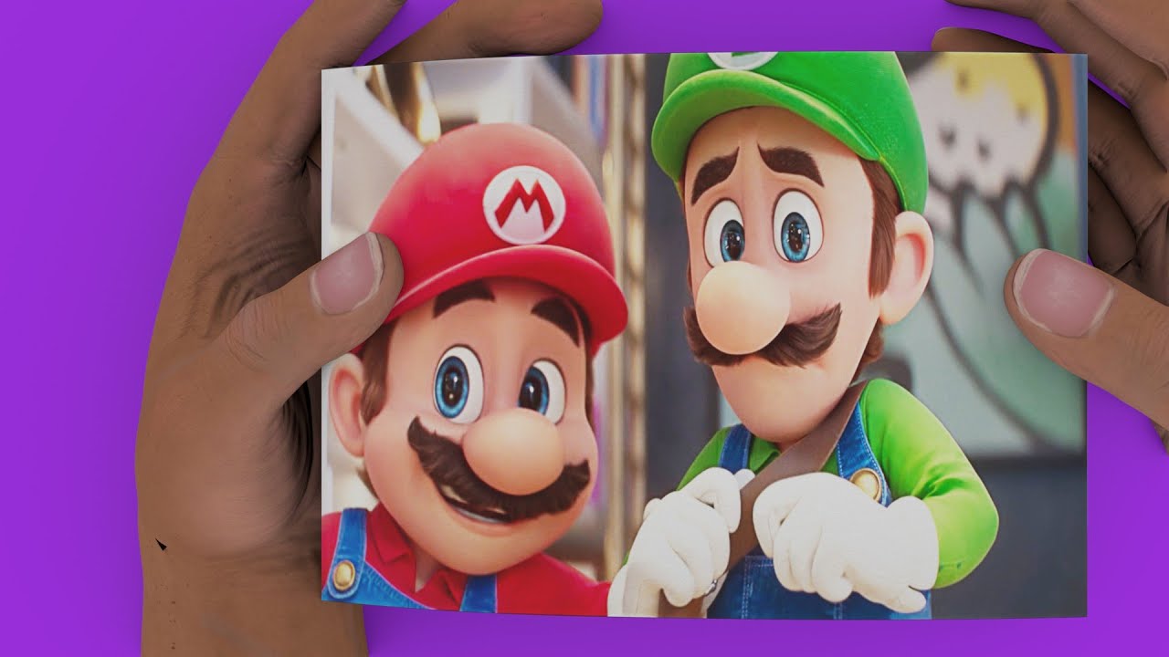 Mario Bros VS Vile Dog Flipbook - YouTube