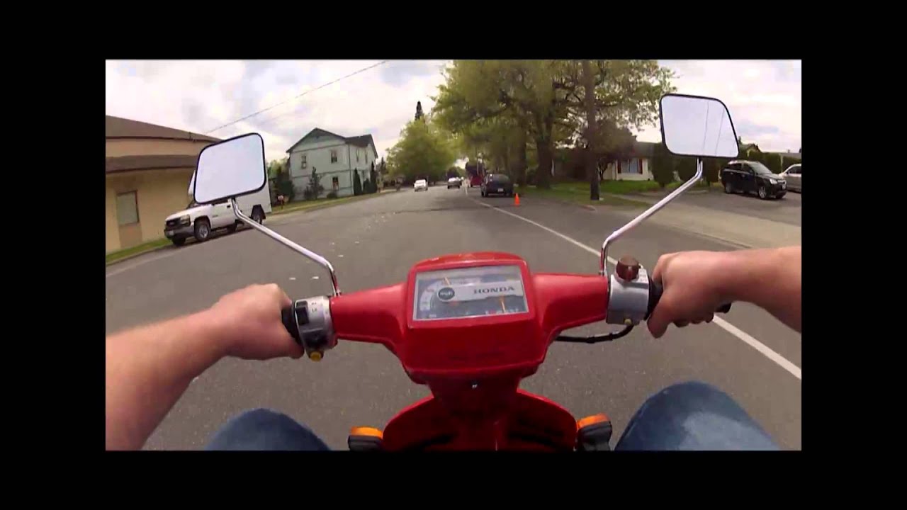 1985 honda spree cruise - YouTube
