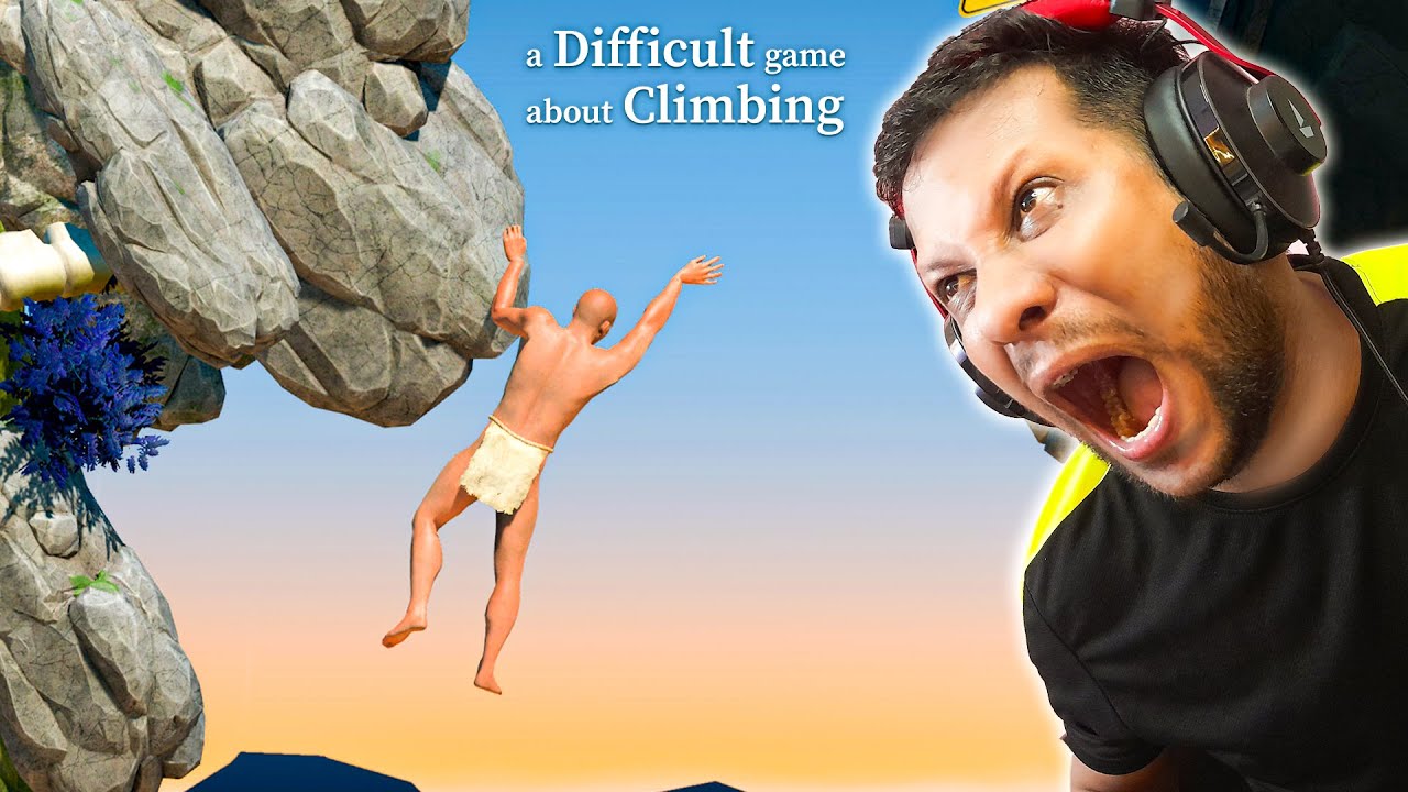 A DIFFICULT GAME ABOUT CLIMBING - Part 1 - YouTube