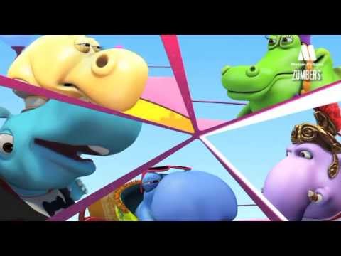 Apprendre le portugais avec enfants, les nombres en portugais - dessins Zumbers, une poupée