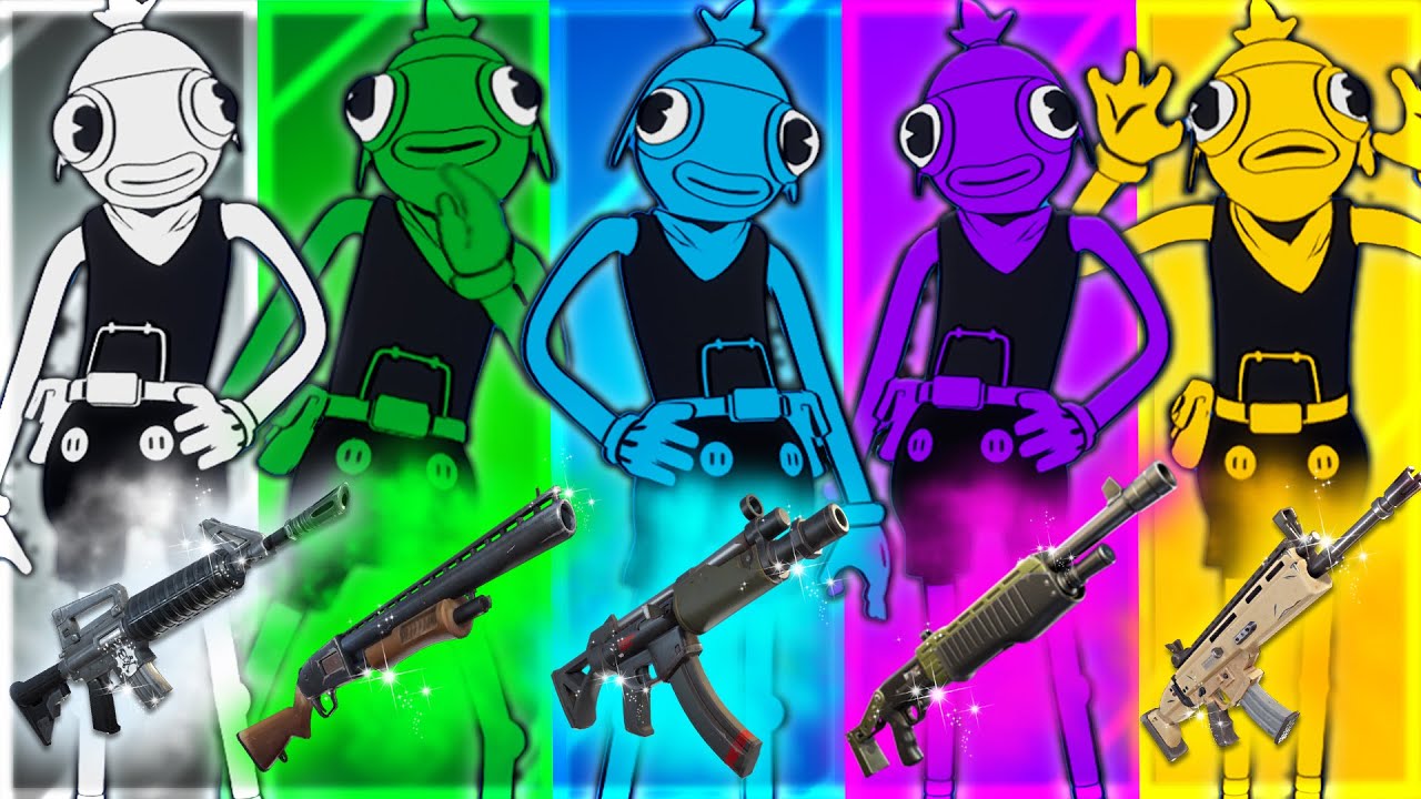 *LOSOWA* RYSUNKOWA RYBA Challenge w Fortnite - YouTube