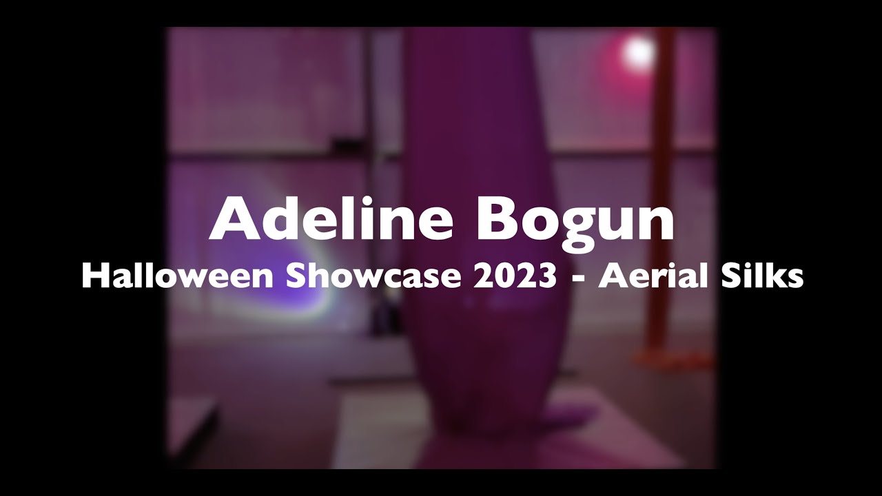 Adeline Bogun - Aerial Silks Halloween Showcase 2023 - YouTube