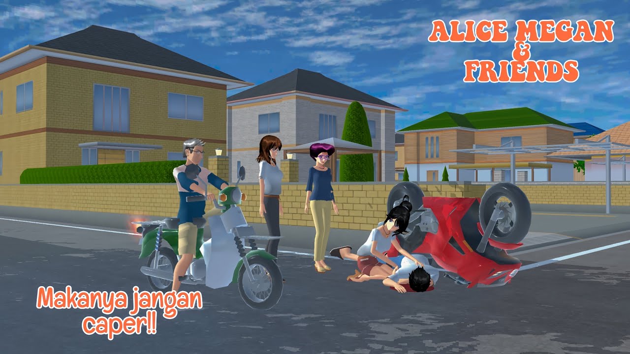 ALICE MEGAN & FRIENDS [CAPER KE KK JHOSUA BERUJUNG PETAKA] || SAKURA ...