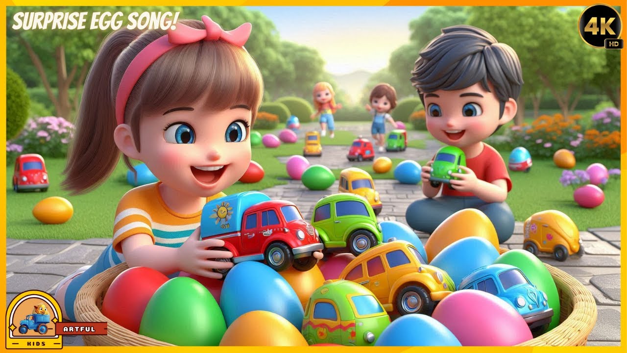 Egg Surprise Song For kids | Artful Animations - YouTube