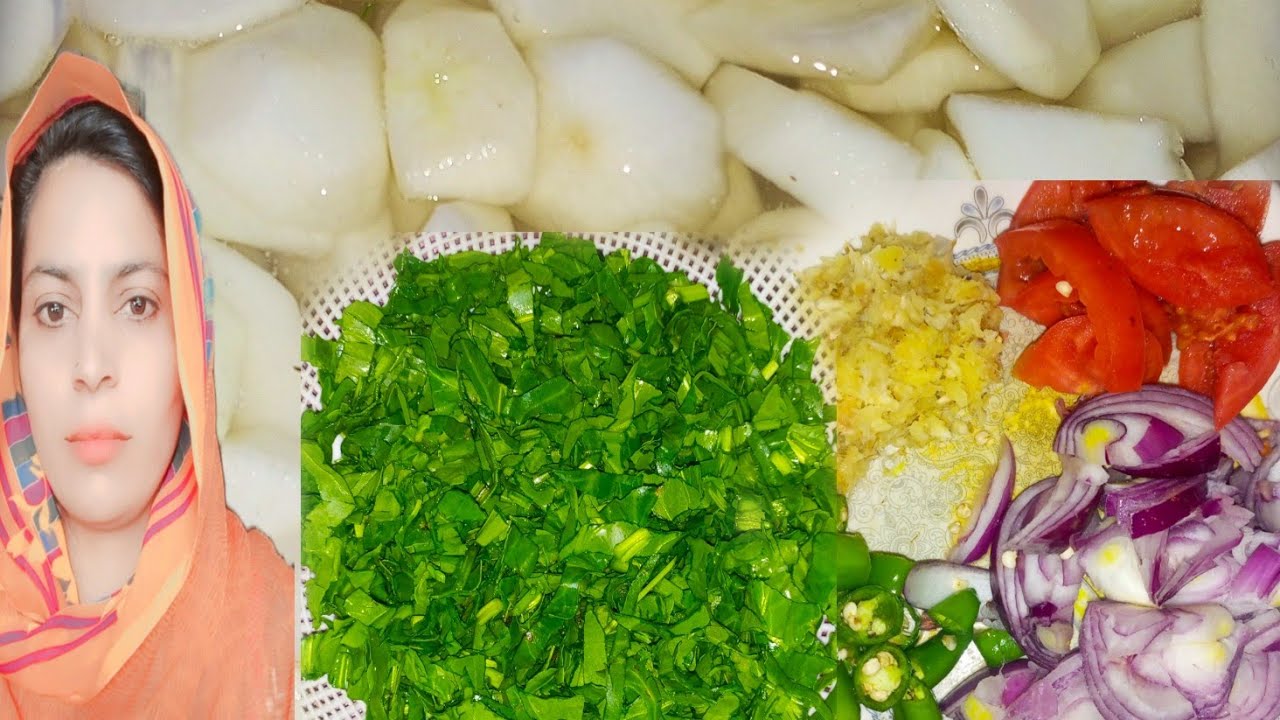 Shaljam palak ka salan by SH cooking beauty - YouTube