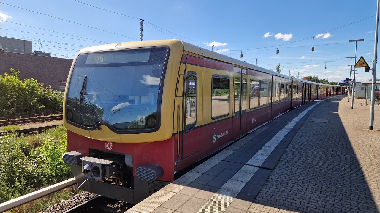S-Bahn Berlin | Mitfahrt in der S25 von Berlin Südende bis Hennigsdorf ...