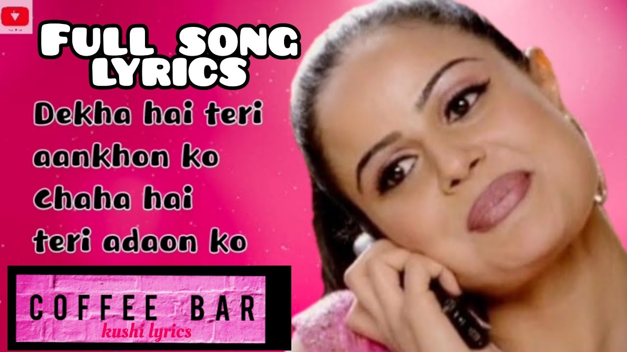 Dekha Hai Teri Aankhon Ko COFFEE BAR Song Lyrics Acordes Chordify dekha-hai-teri-aankhon-ko-coffee-bar-song-lyrics-acordes-chordify