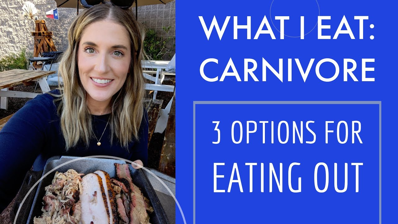 3 Carnivore Options for Eating Out - YouTube