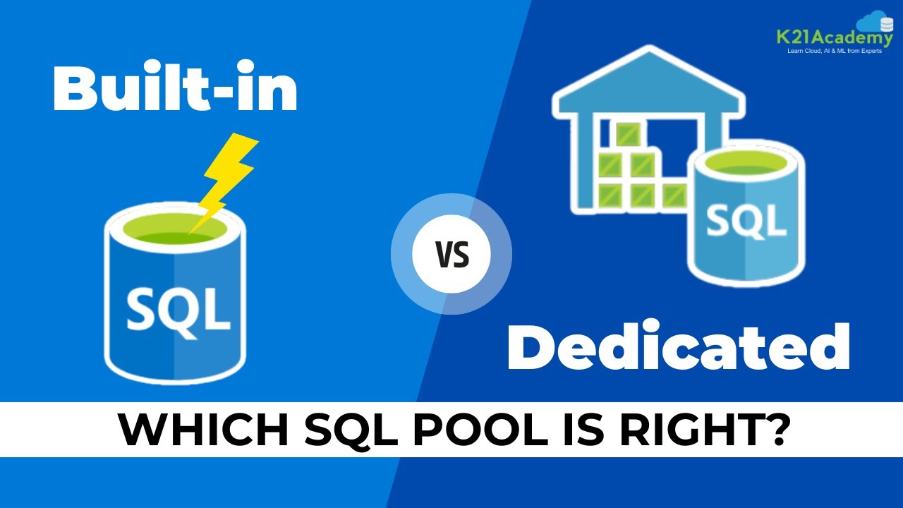 Built-in vs Dedicated (Which SQL Pool Is Right) || K21Academy - YouTube