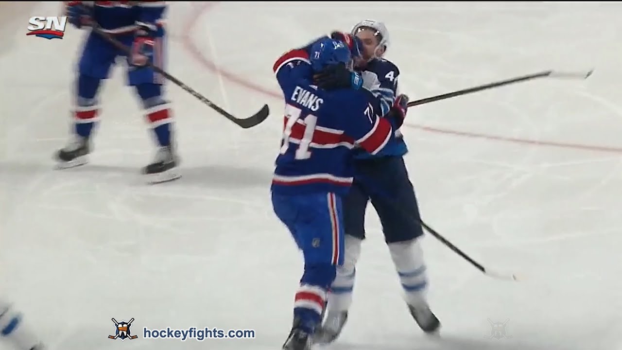 Josh Morrissey vs Jake Evans Apr 10, 2021 - YouTube