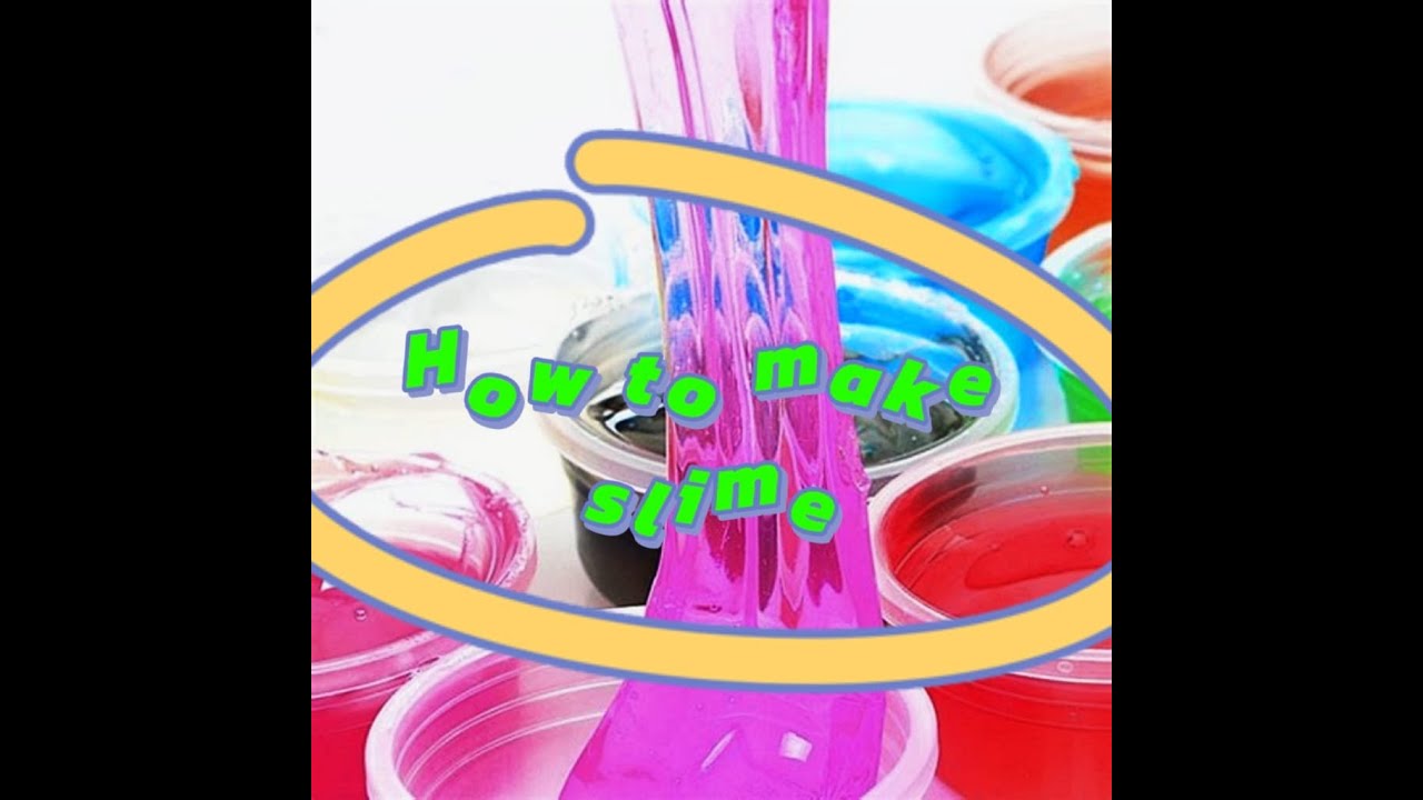 How to make slime - YouTube