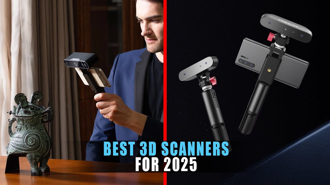 5 Best 3D Scanners for 2025 | Incredibly Capable 3D Scanner - YouTube