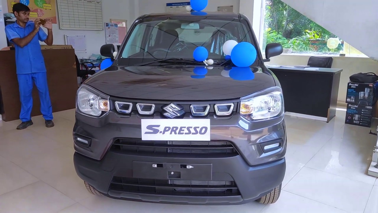 Maruti Suzuki S-Presso Head lights DRLS And Tail Lights - YouTube