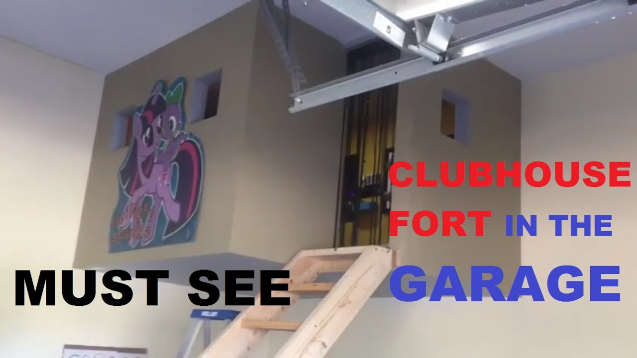 How To Make A homemade Clubhouse In The Garage do it yourself Tree Home ...