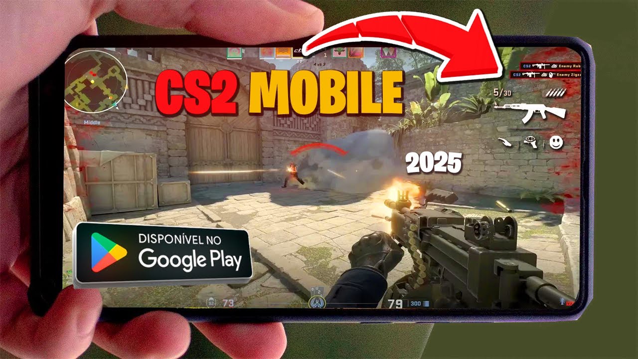 CS2 MOBILE no ANDROID e IOS em 2025... Finalmente será possível (Será ...