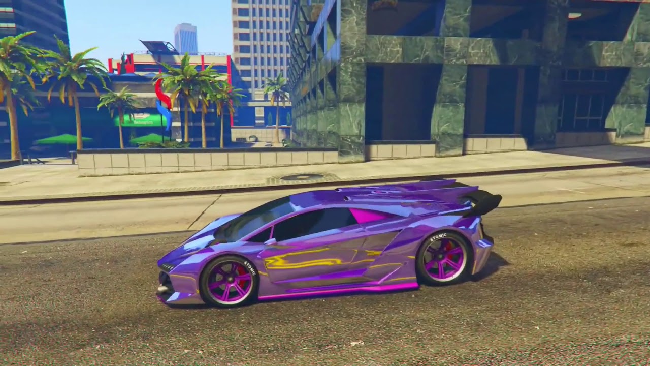 COLOR SECRETO VIOLETA 4D!! CROMADO+NACARADO+CREW GTA V ONLINE - YouTube