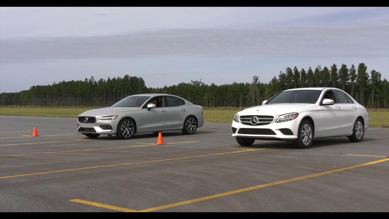 Acceleration - Mercedes Benz C300 Vs VolvoS 60 - YouTube