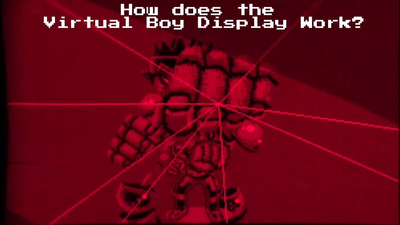 How the Virtual Boy Display Works - YouTube