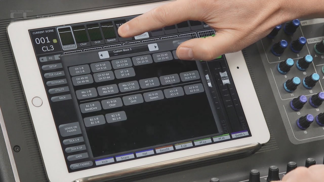 Yamaha CL/QL Series: The best new bits in StageMix V7 - YouTube