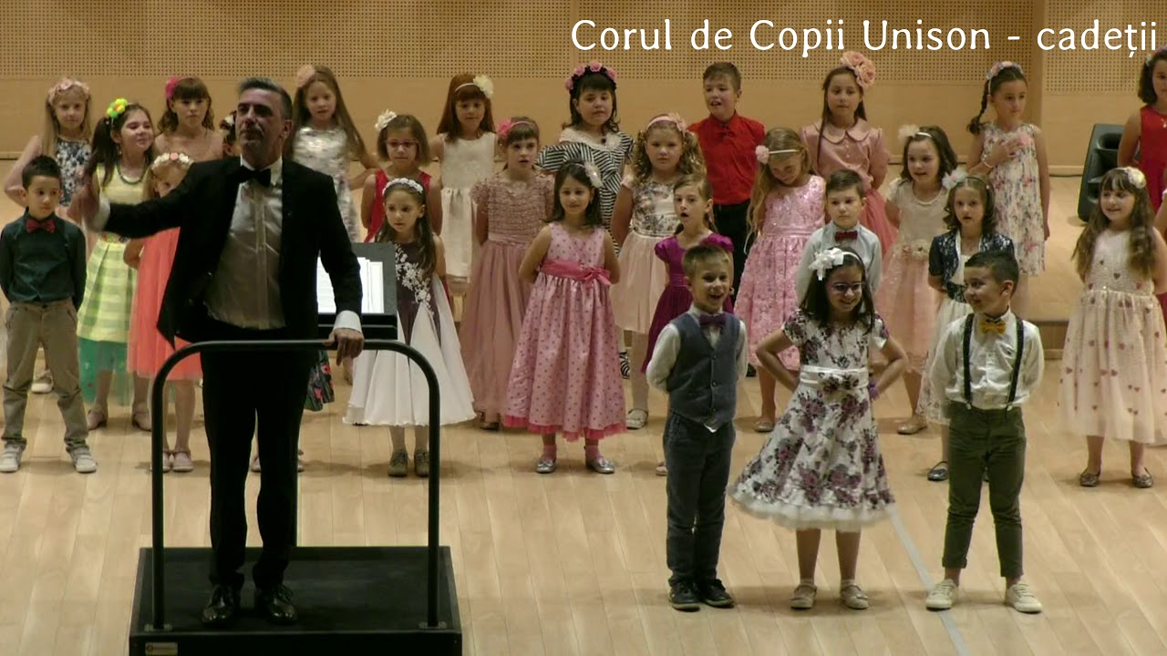 CORUL DE COPII UNISON | Povestea unui ciobanas | CONCERT 2019 - YouTube