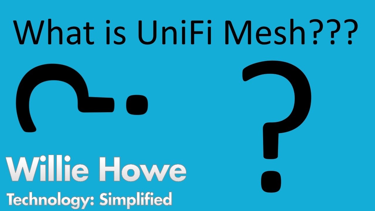What is UniFi Mesh? - YouTube