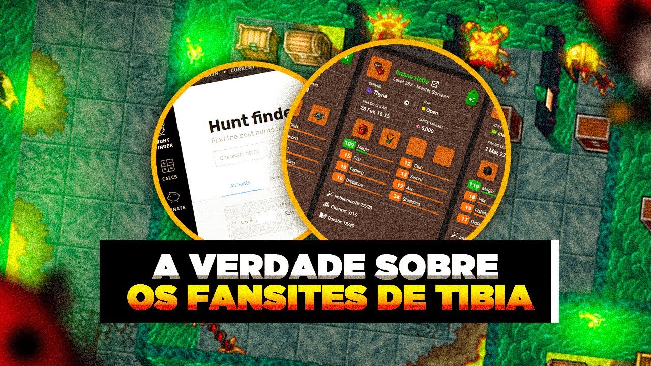 Uma verdade pesada sobre a Cipsoft e os Fansite de Tibia l Tibia Papo - YouTube