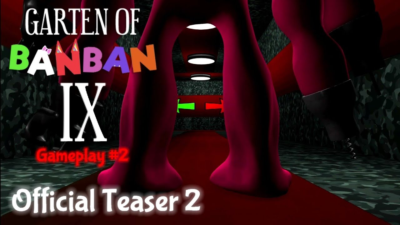 Garten Of Banban 9 - Gameplay #2 - Official Teaser 2 - YouTube