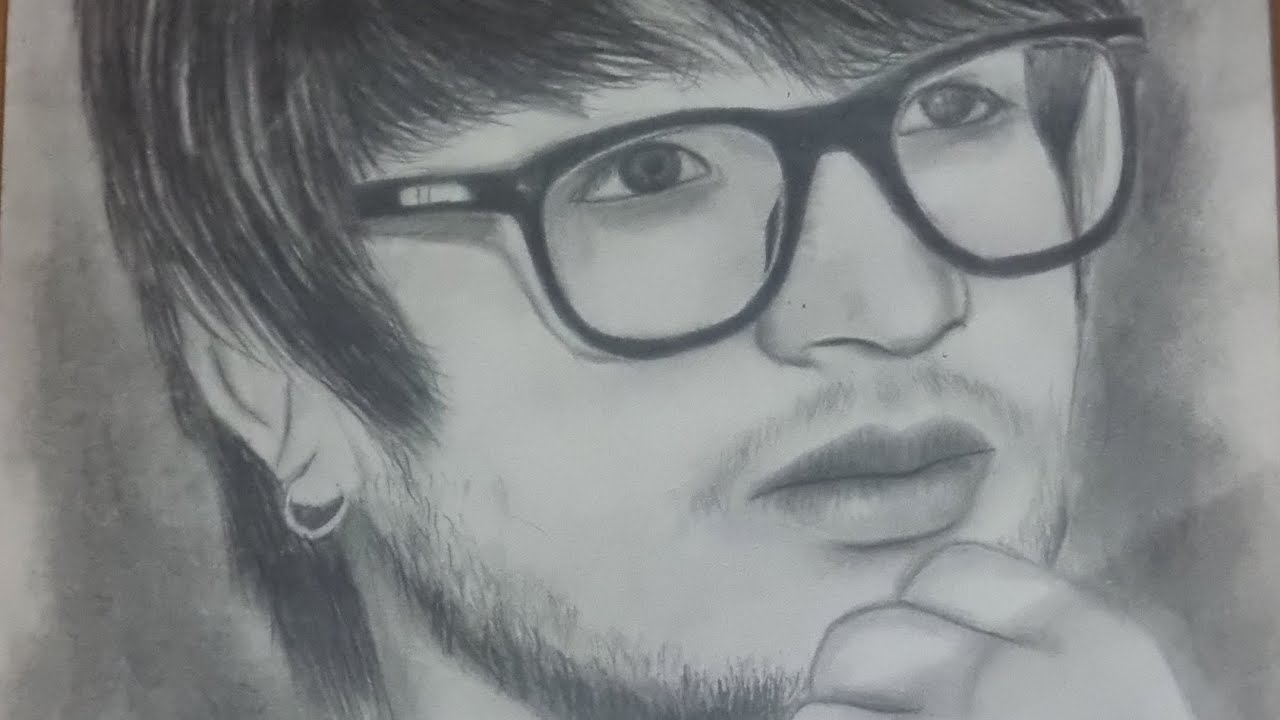 How to begain sketch ️ ️ ️🙏🙏🙏🙏🤗🤗🤗🤗#drawing #like #subscribe #comment ...