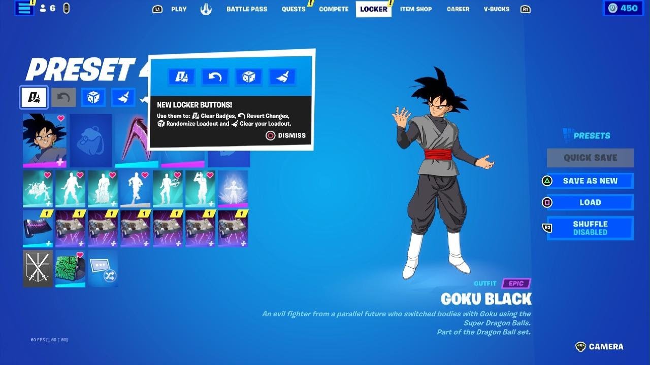 Fortnite New Locker HUD Layout - YouTube