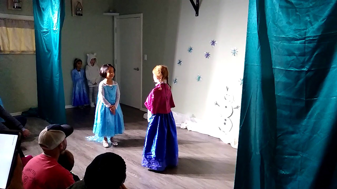 Frozen the musical play - YouTube