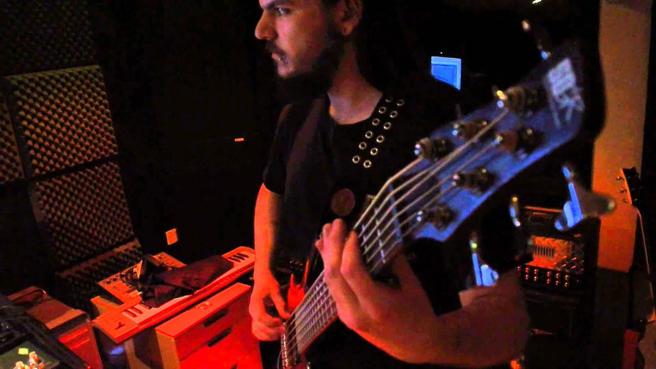 Remnant Bassist Russell Sawyer tracking bass - YouTube