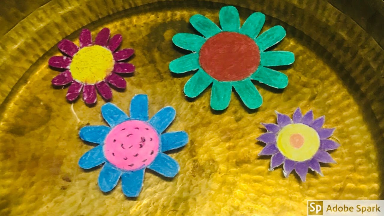 Blooming/Floating Flowers Trick🌸🌺🌼 - YouTube