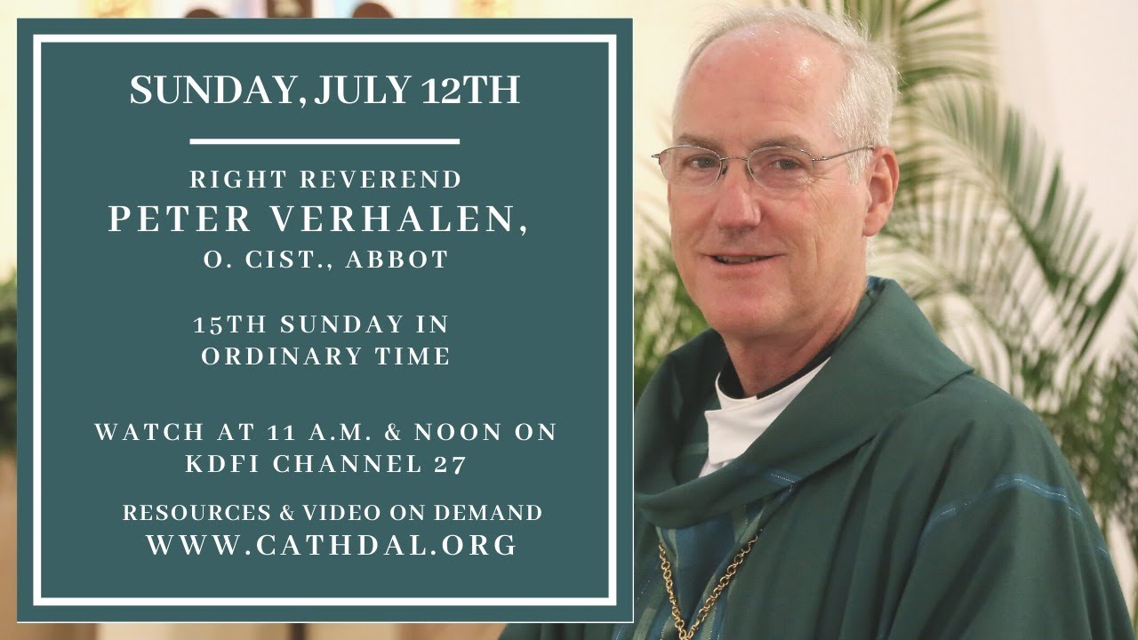 Sunday Mass with Abbot Peter Verhalen - YouTube