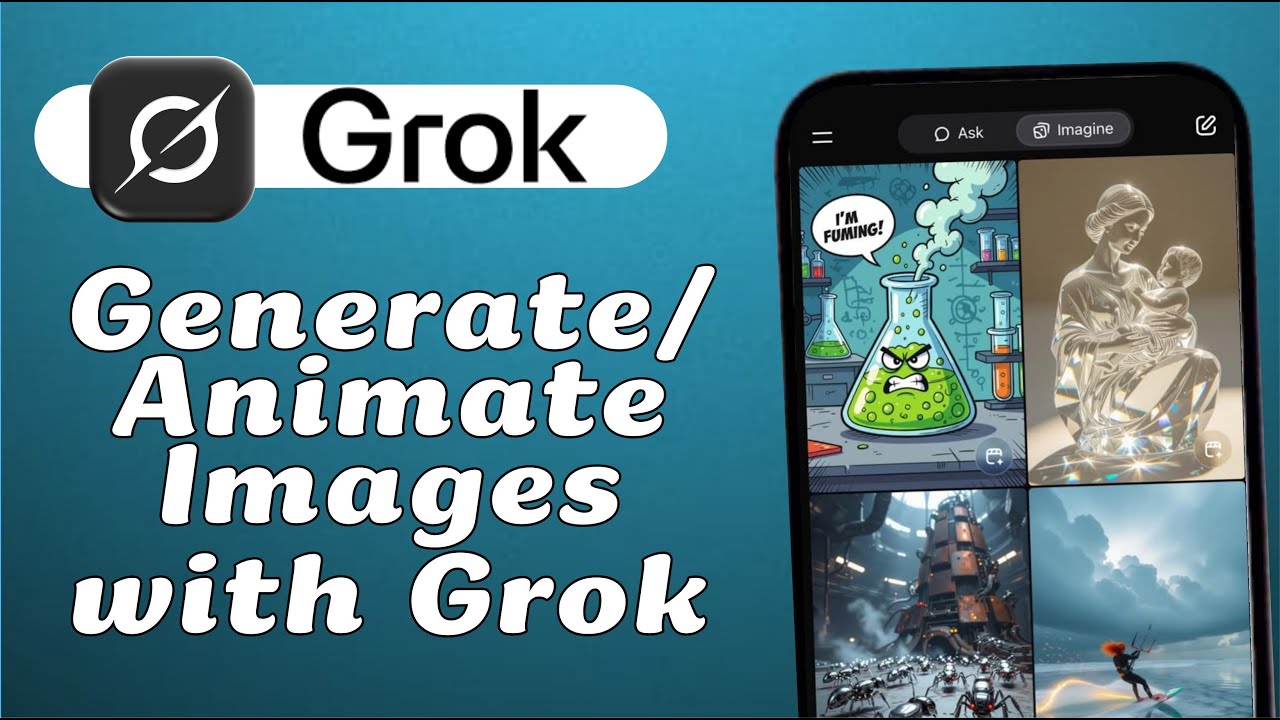 How to Generate or Animate Images with the Grok App (Step-by-Step ...