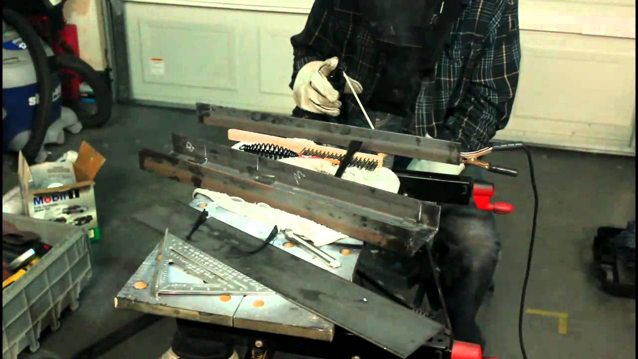 Sit/Stand Desk Scratch Build - Part 1 - YouTube