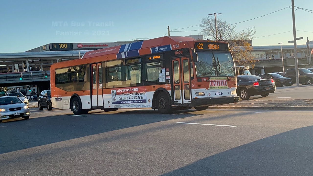 NICE Bus: 2009 Orion VII NG CNG 1786 n22 - YouTube