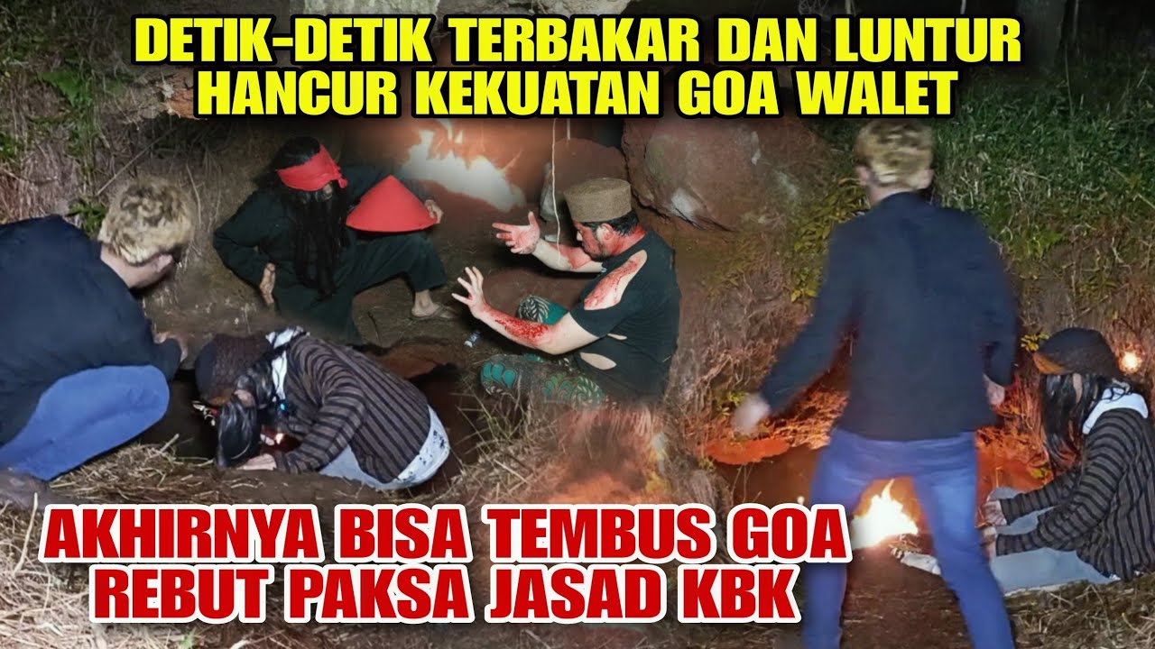 RUNTUH NYA GOA WALET TERBAKAAR REBUUT JASAT KBK BARON&BJANG BISA MASUK ...