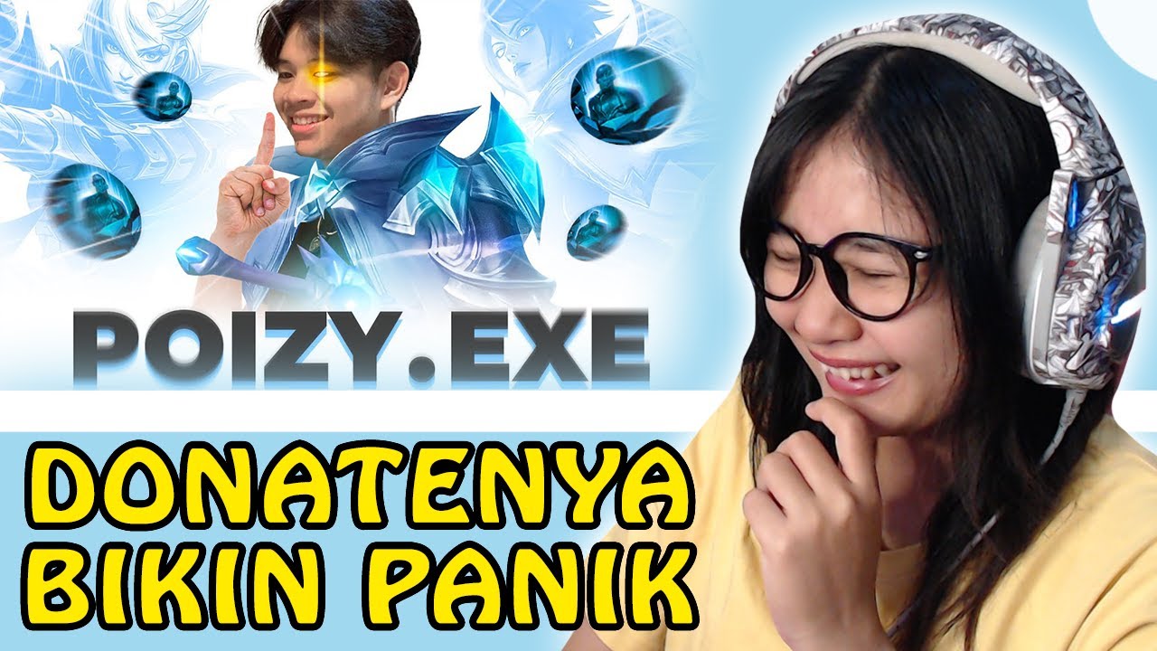 STREAMER KIKIR | REACTION POIZY EXE - YouTube